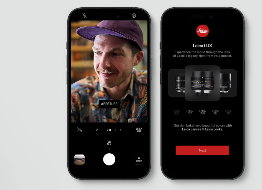 Application Leica LUX